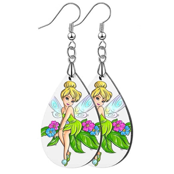 Jewelry | Disney Princess Tinkerbell Earrings | Poshmark